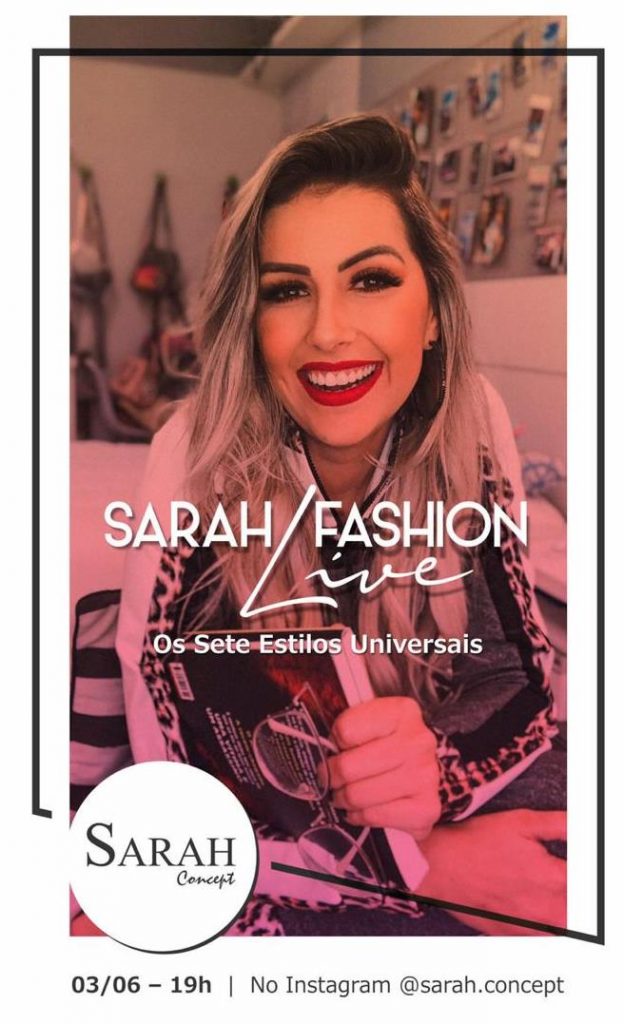 Live Sarah Fashion: Os Sete Estilos Universais - NP Expresso