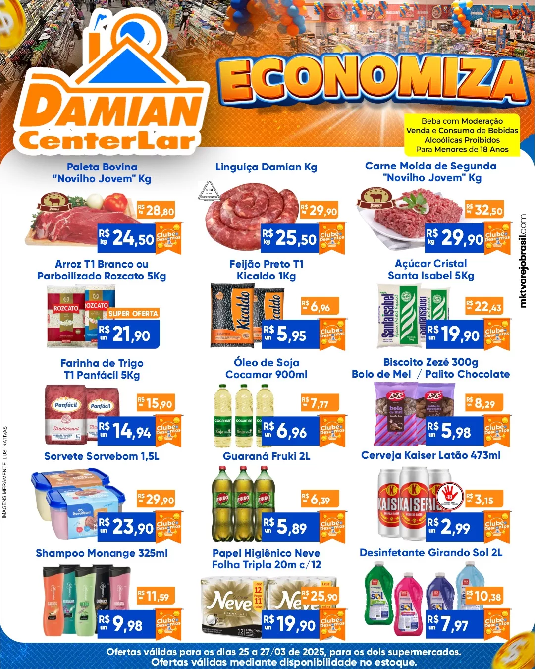 As ofertas do Damian Center Lar válidas até quinta (27) - NP Expresso