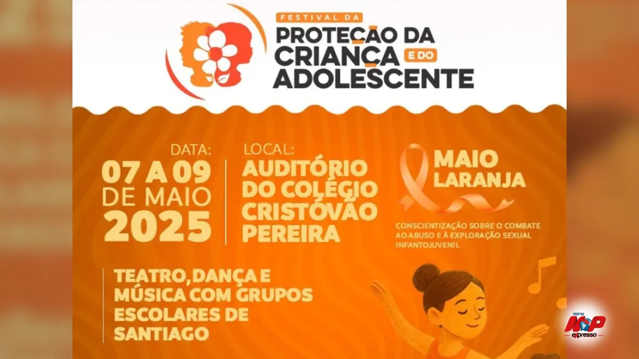 Santiago promove o Festival da Proteção da Criança e do Adolescente ...