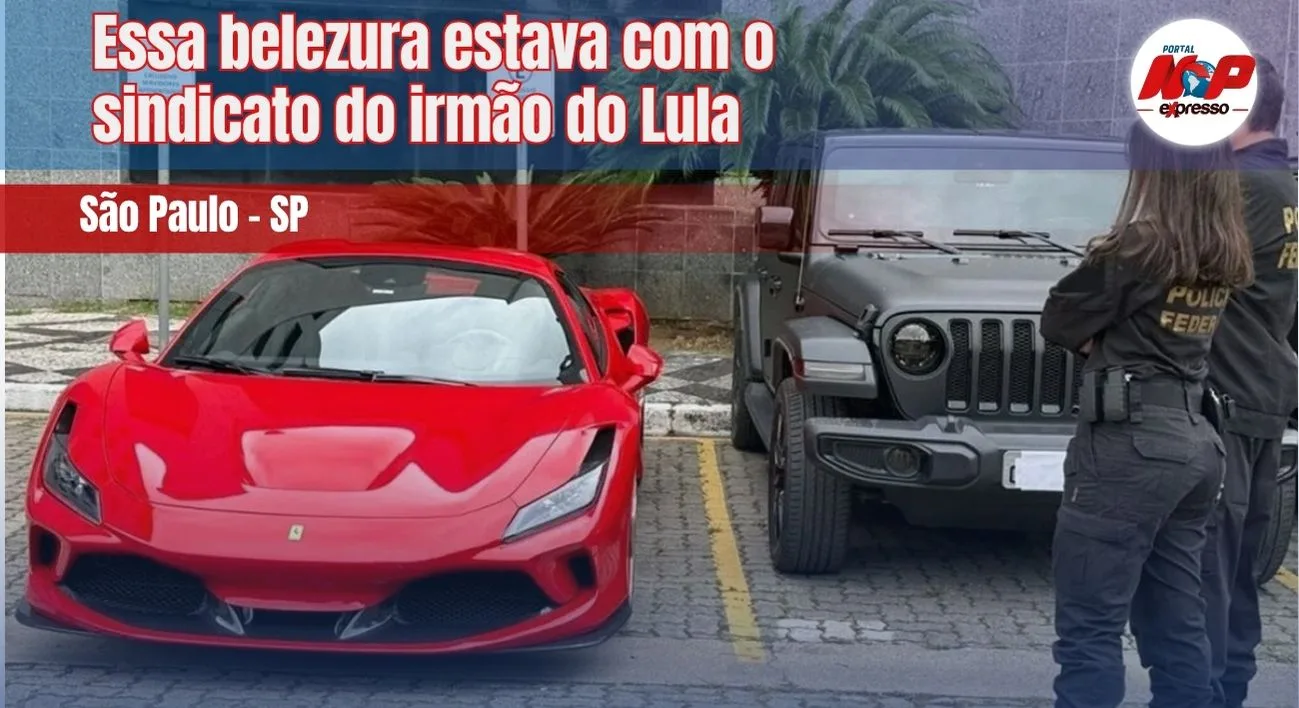 Ferrari 4 milhões é apreendida em operação da Polícia Federal - NP Expresso